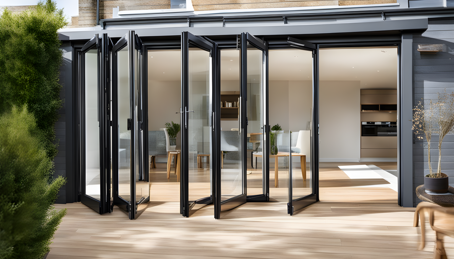 Transform Your Living Space with Stylish Aluminium Bi Fold Doors - Safe ...